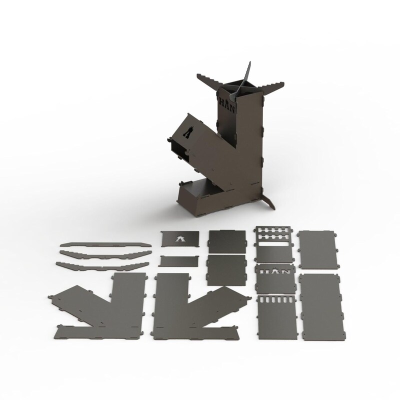 Rocket Stove Dxf File Etsy
