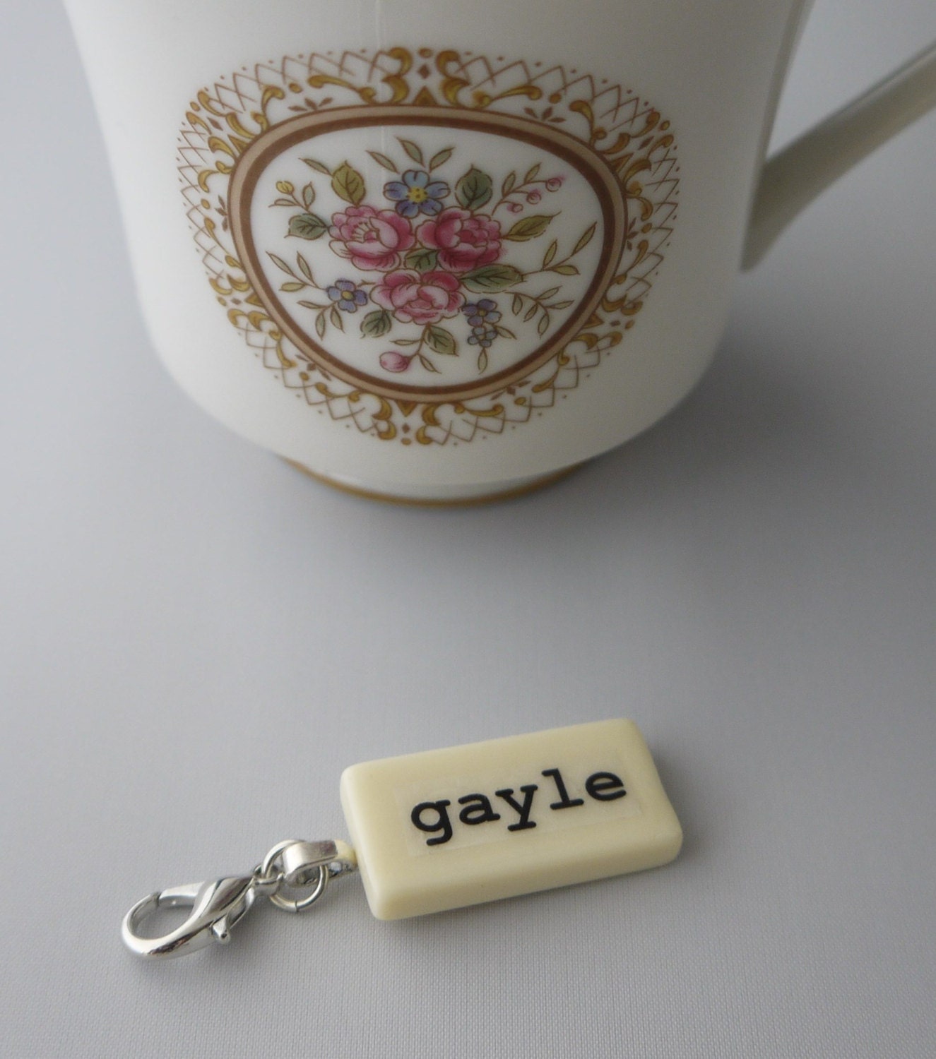 Custom Mini Domino Name Charm Pendant - Etsy