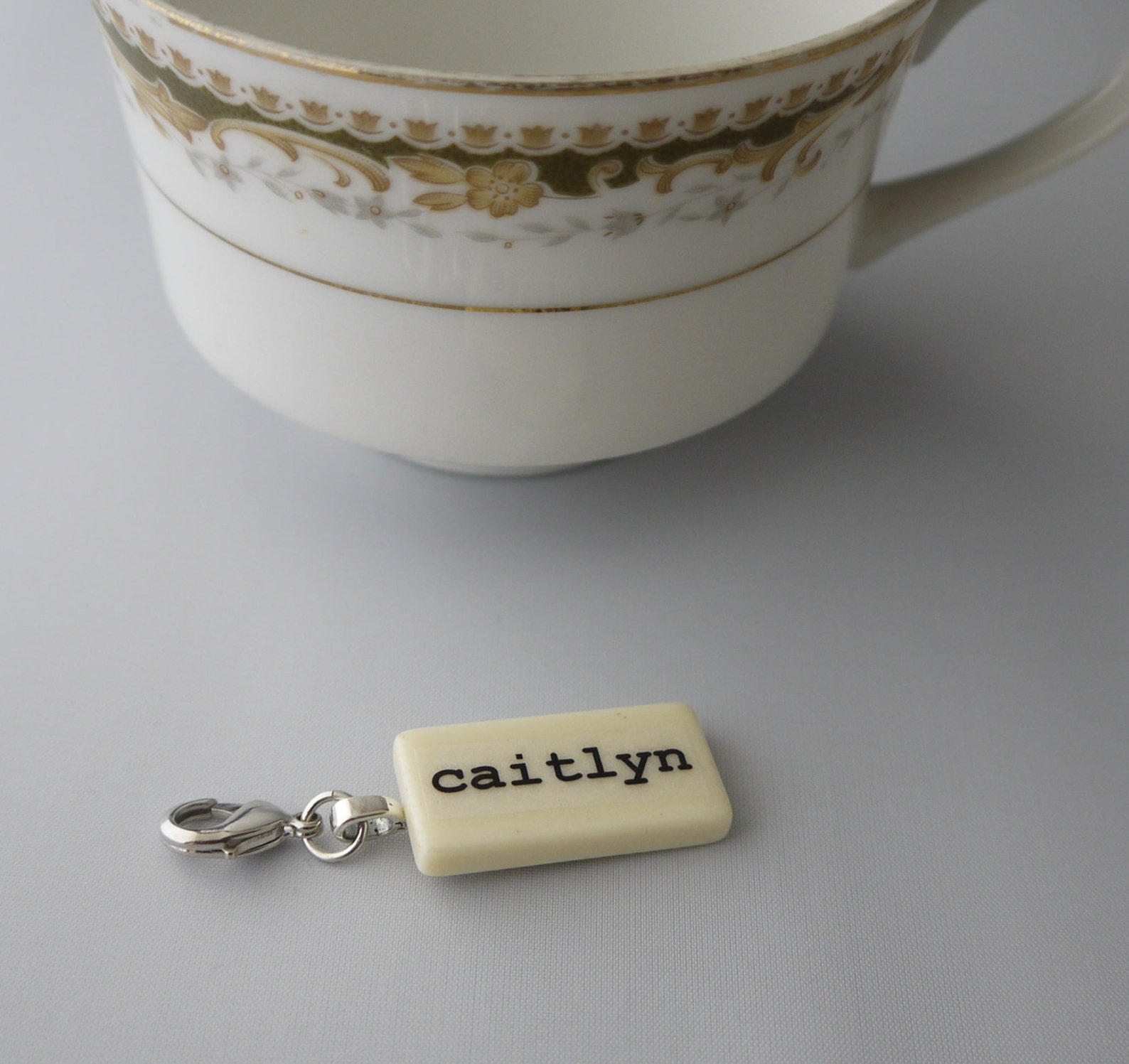 Custom Mini Domino Name Custom Word Charm Pendant Customized ...