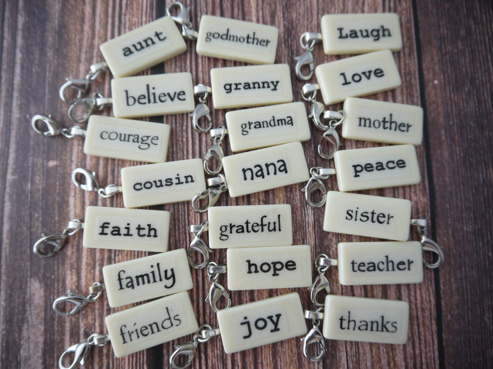 COUSIN Key Chain Personalized Customized Domino Key Chain Gift for ...