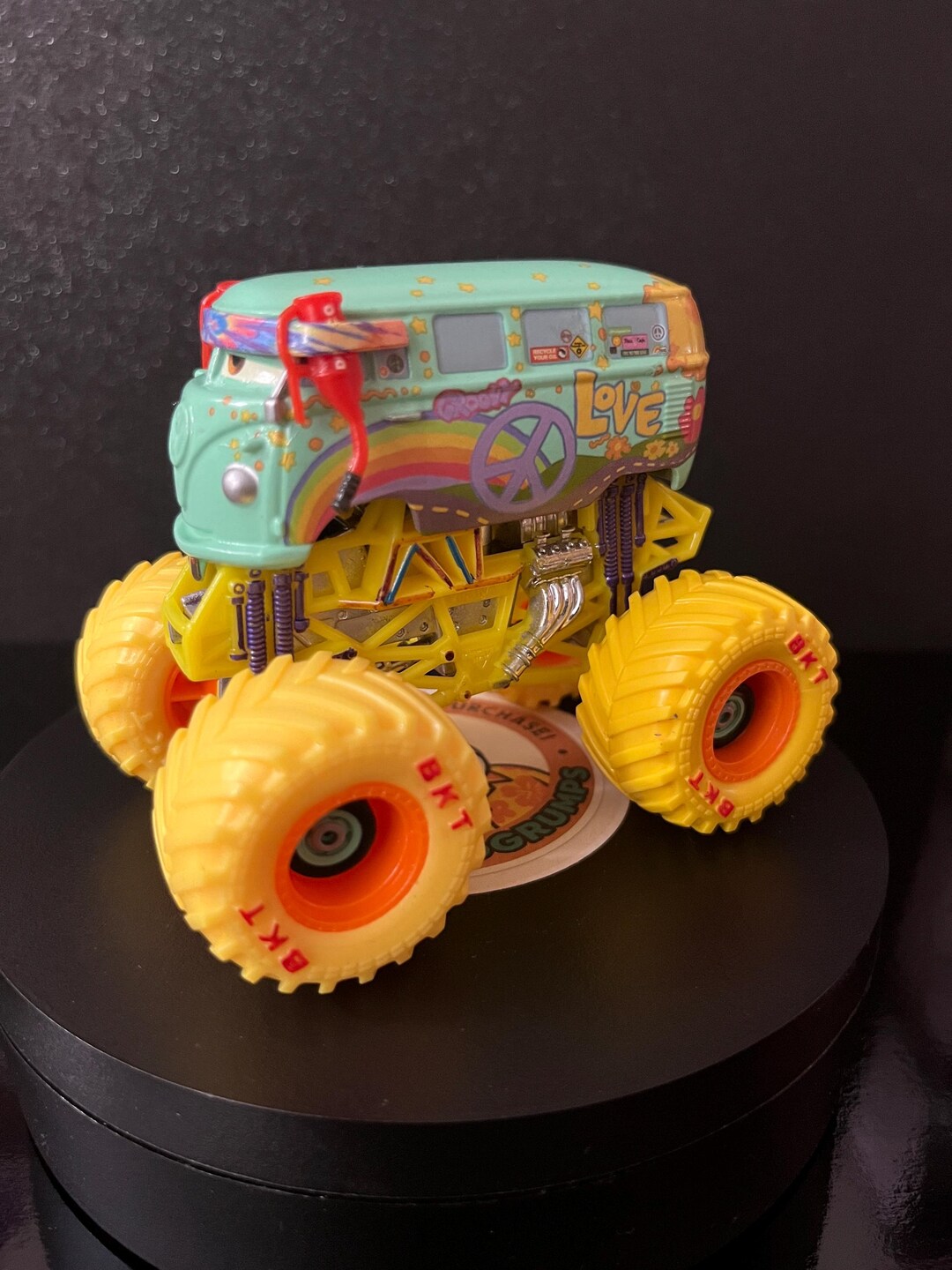 Custom Pixar Pit Crew Fillmore Monster Truck - Etsy
