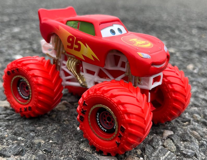 Custom Lightning Mcqueen Monster Truck - Etsy