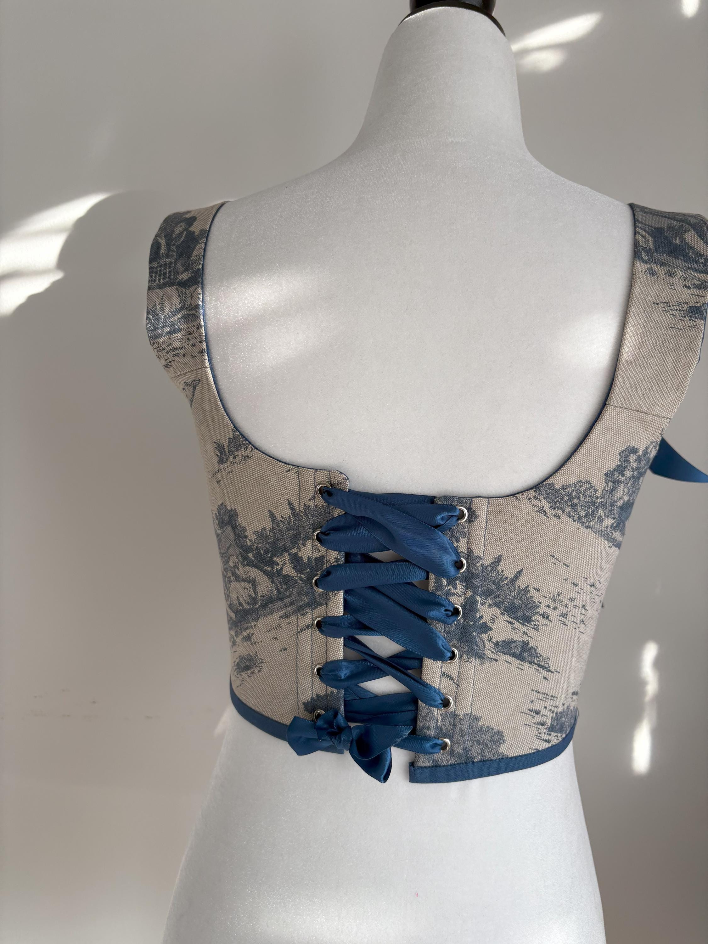 Handmade Historical Corset - Etsy