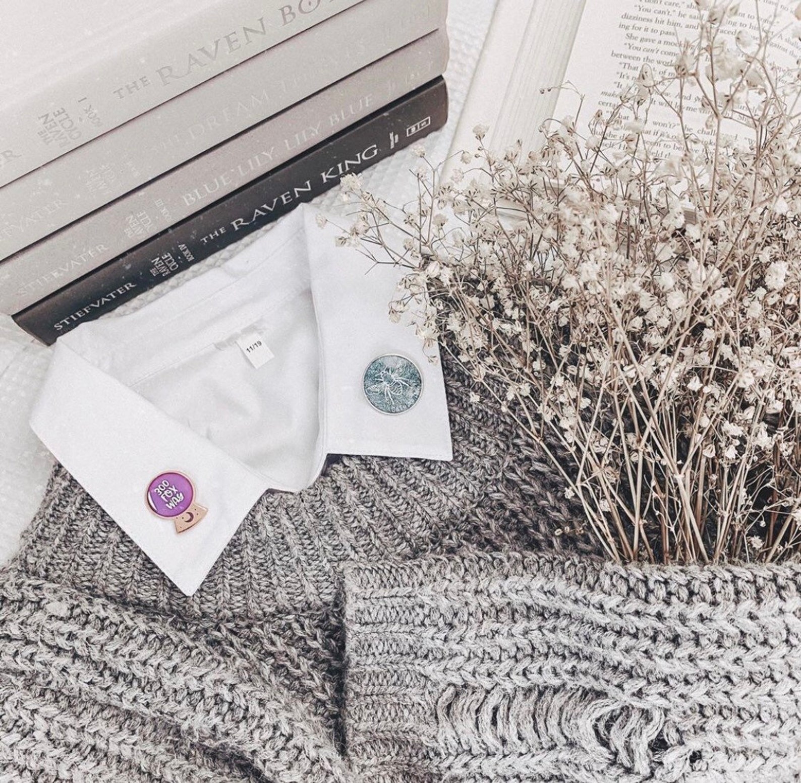 2 Variant Raven Boys Pins Raven Boys Pins the Raven Cycle - Etsy