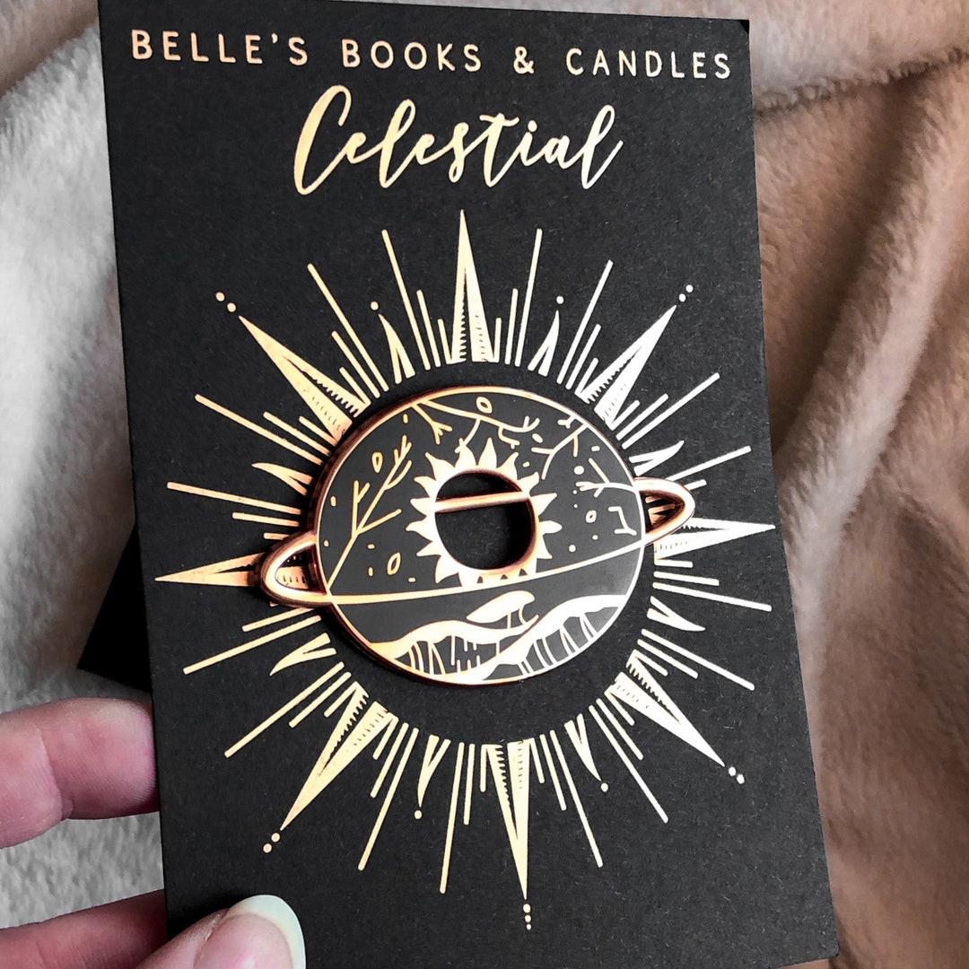 Saturn the Sun God Celestial Pin | Celestial Enamel Pin - Etsy Australia