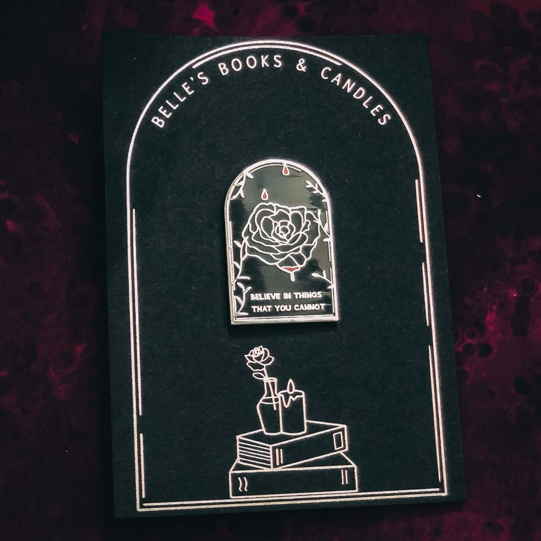 Dracula Enamel Pin Vampire Pin Halloween Enamel Pin | Etsy