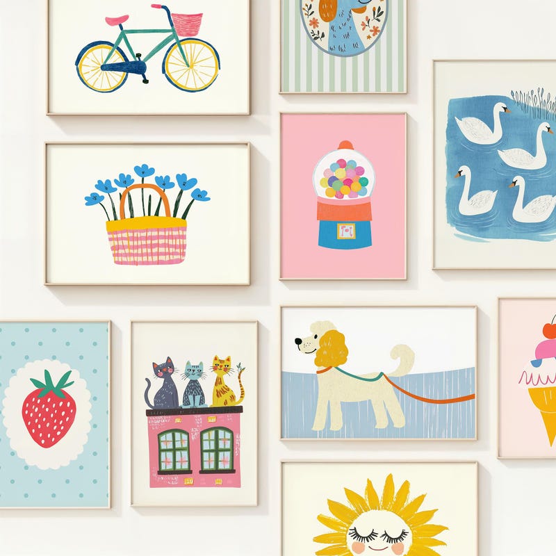 Cool Kids Playroom Prints - Etsy