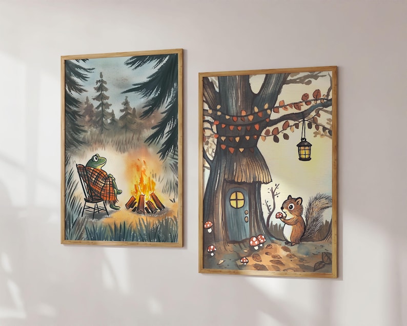 Autumn Woodland Animal Friends - Fall Theme Collection of 45 Storybook ...