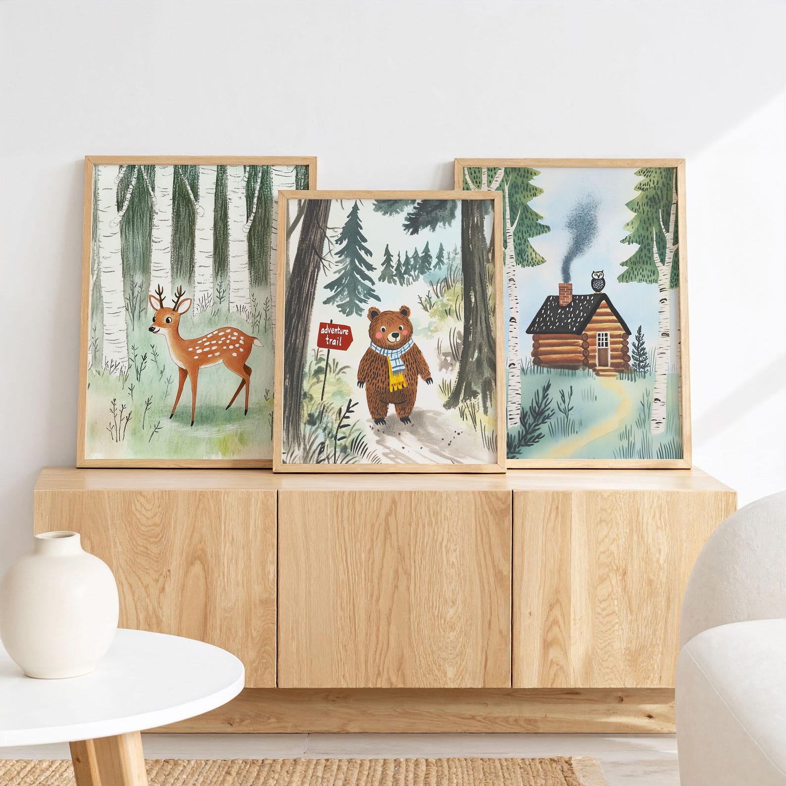 Woodland Animals Collection - 40 Whimsical Storybook Illustrations ...