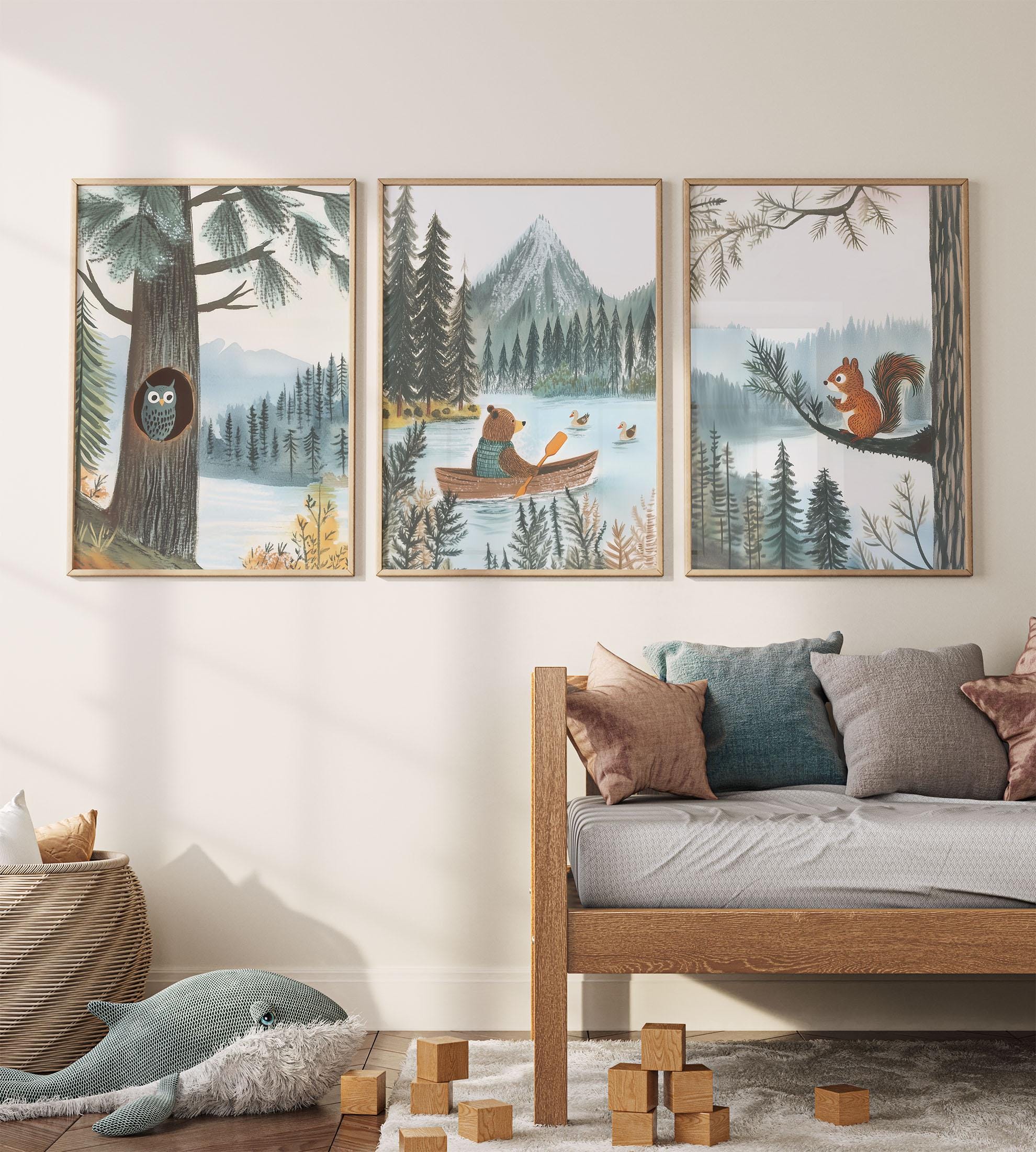 Woodland Animals Collection - 40 Whimsical Storybook Illustrations ...