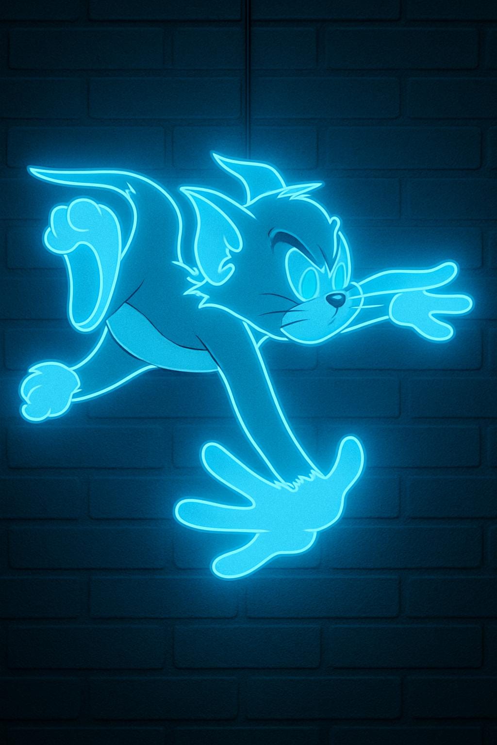 Tom and Jerry Neon Sign – Cartoon LED Wall Decor - Etsy