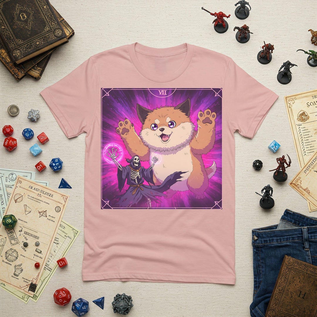 Summoned Dire Pup - D20, RPG, Skeleton, Pupper, Gift for Gamer, Summon ...