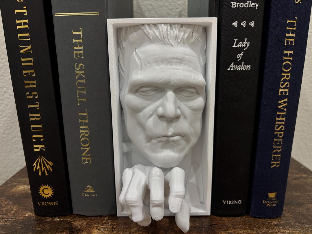 Frakenstein's Monster Book Nook Shelf Decoration Decor Bookend ...