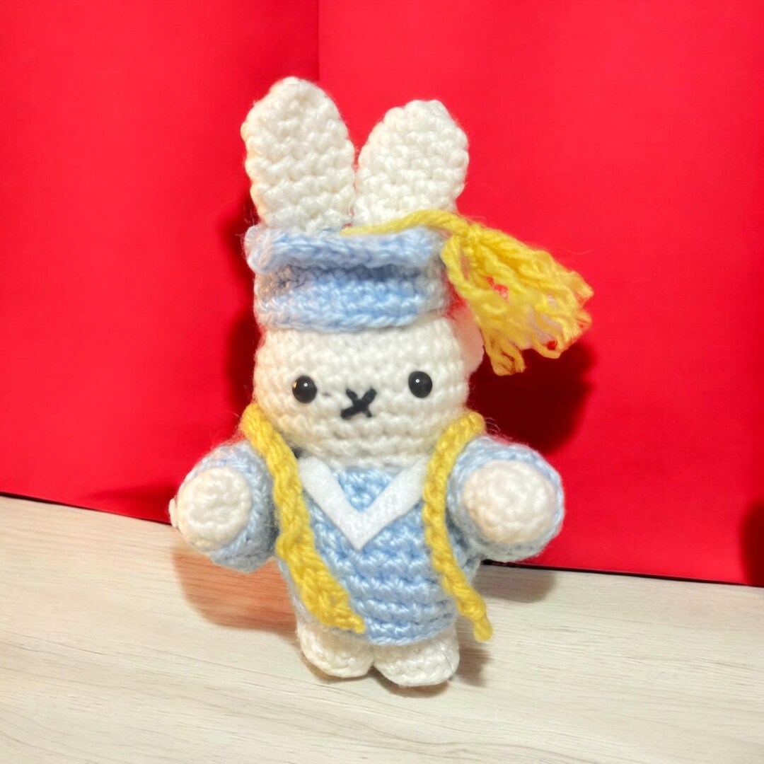Miffy Graduation Crochet - Etsy