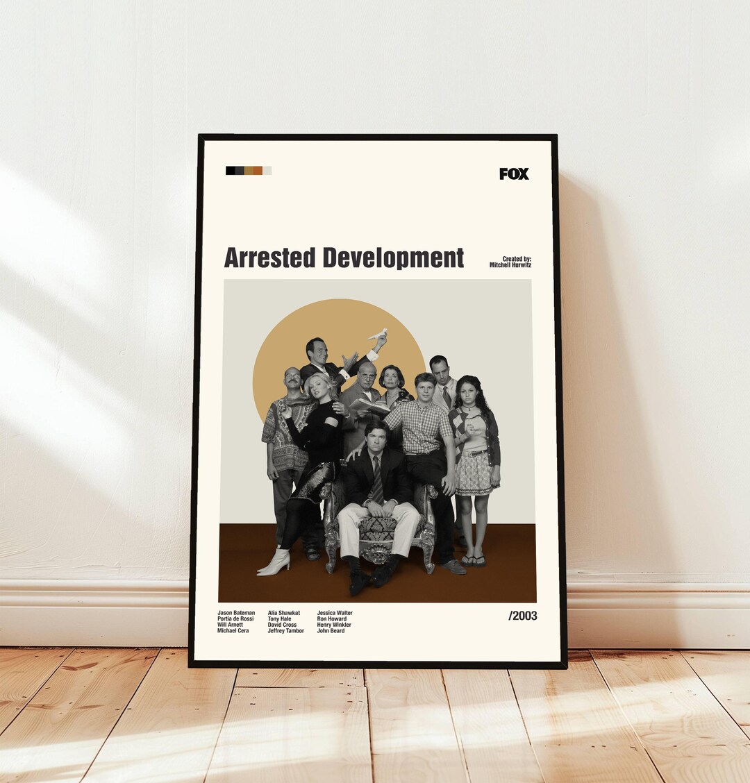 Arrested Development Poster / Movie Poster / Midcentury Modern Art ...