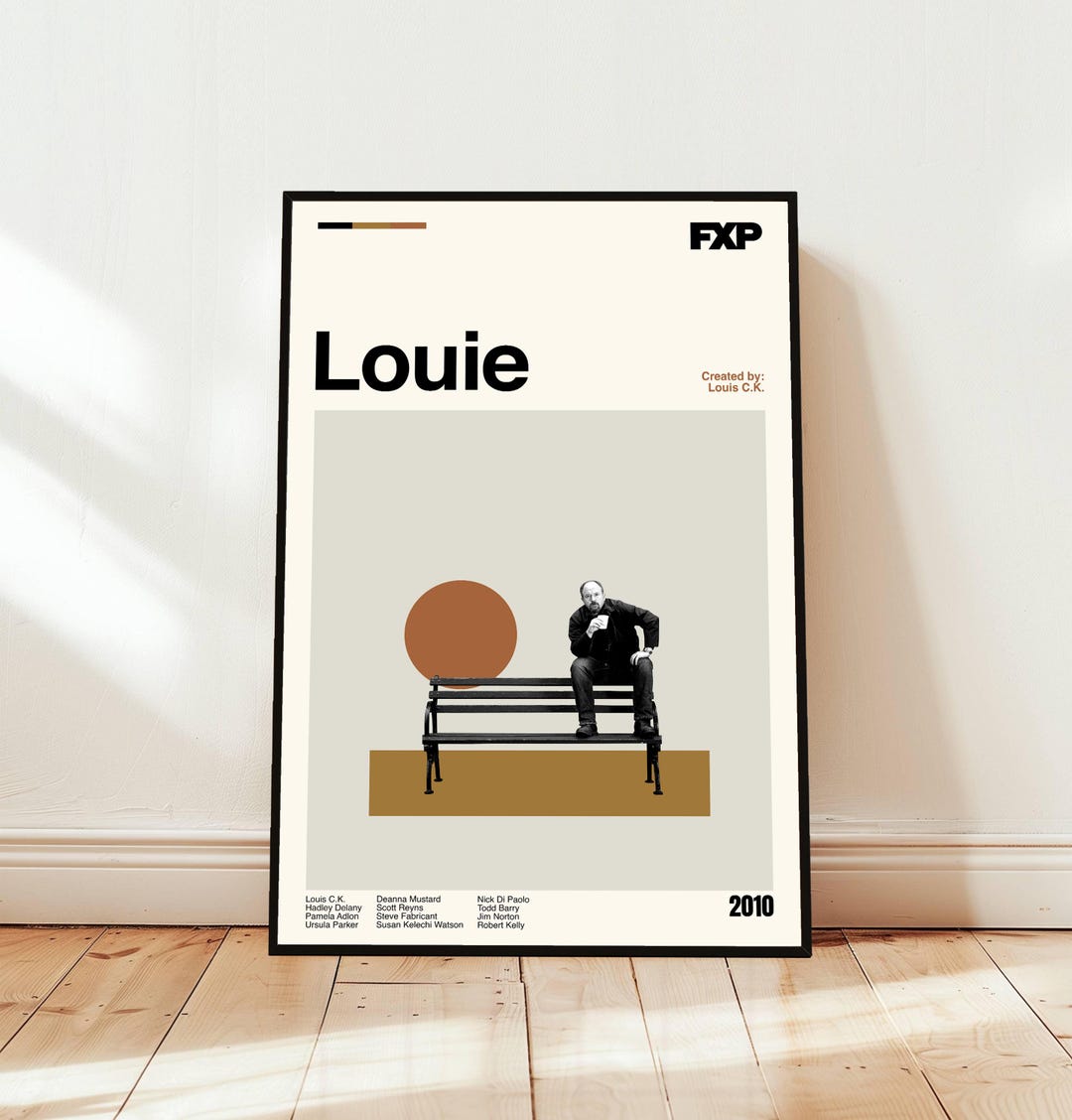 Louie Poster / Movie Poster / Midcentury Modern Art / Minimalist Art ...