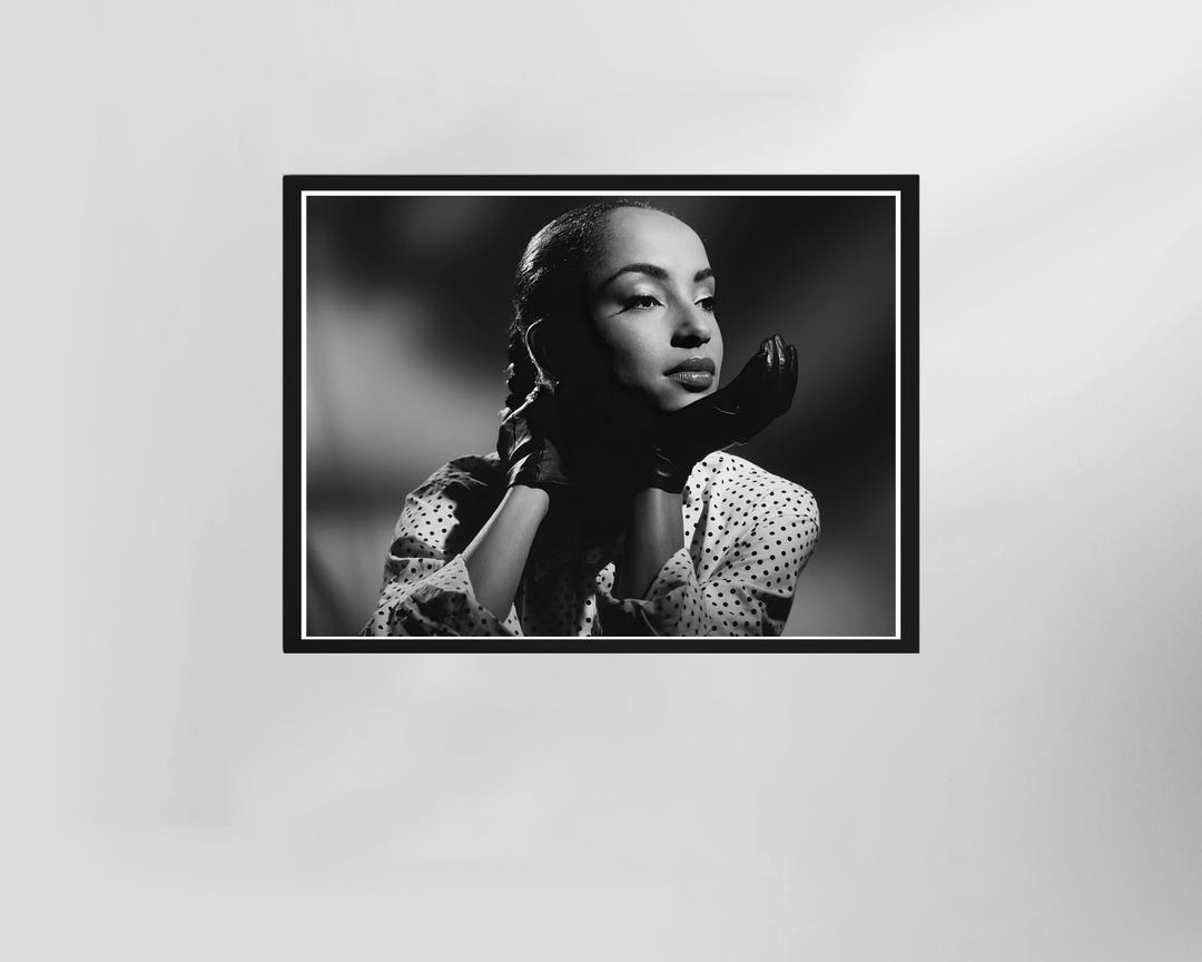 Sade Adu Poster, Sade Wall Art, Black and White, Sade Print, Music Poster, Sade Wall Decor, Gift ...