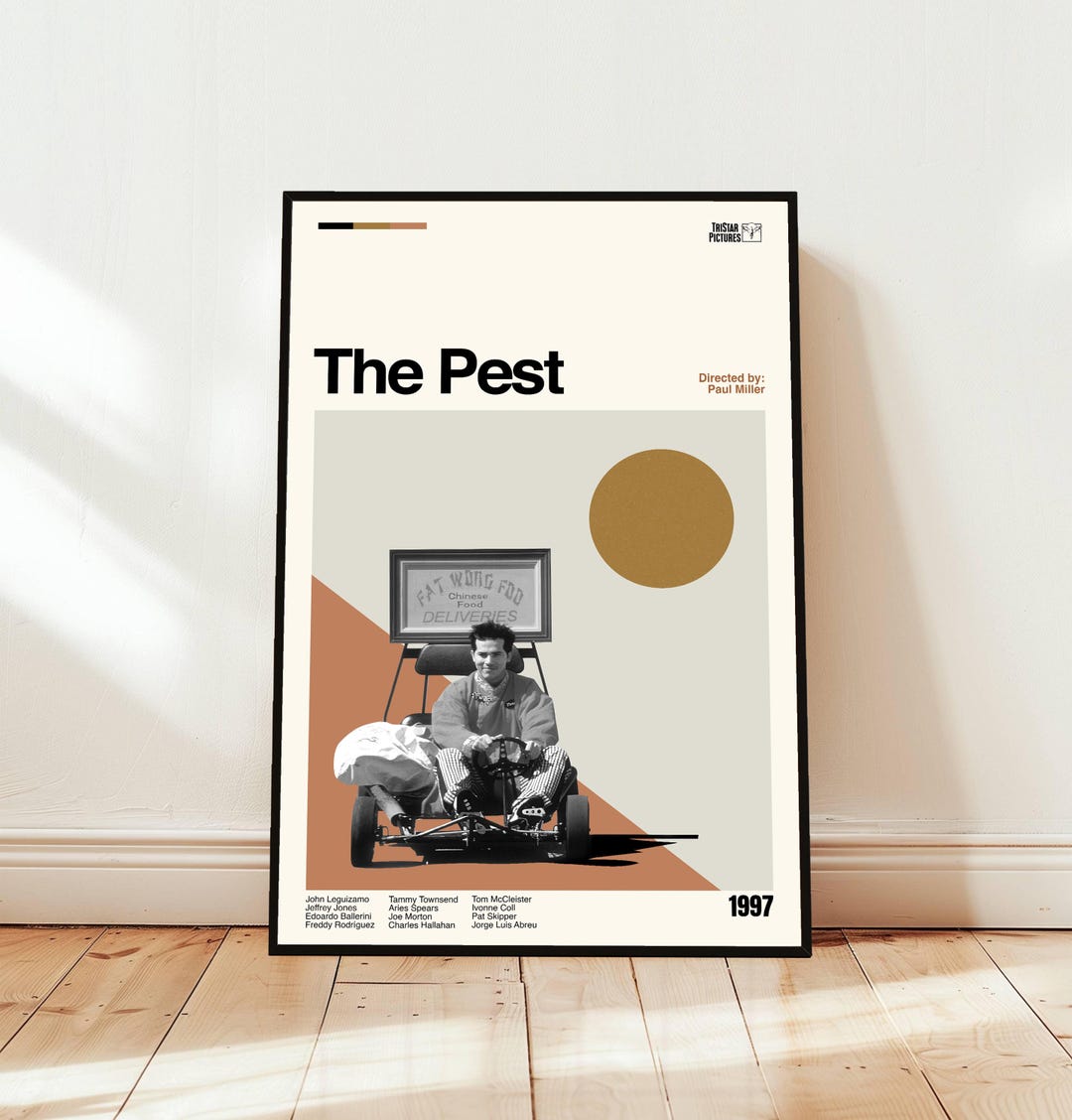 The Pest Poster / Movie Poster / Midcentury Modern Art / Minimalist Art ...