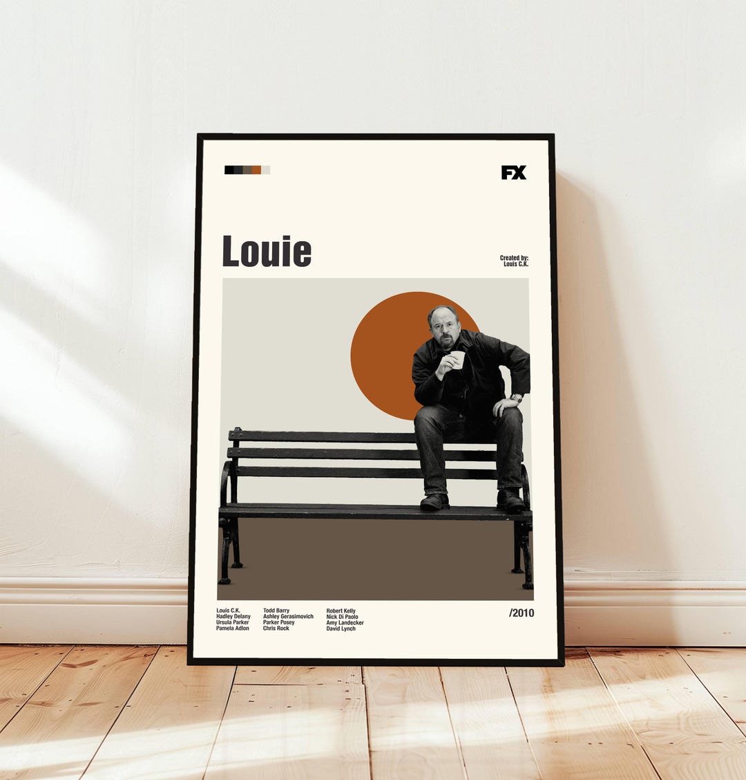 Louie TV Show Poster, Mid-century Modern Art Print - Etsy