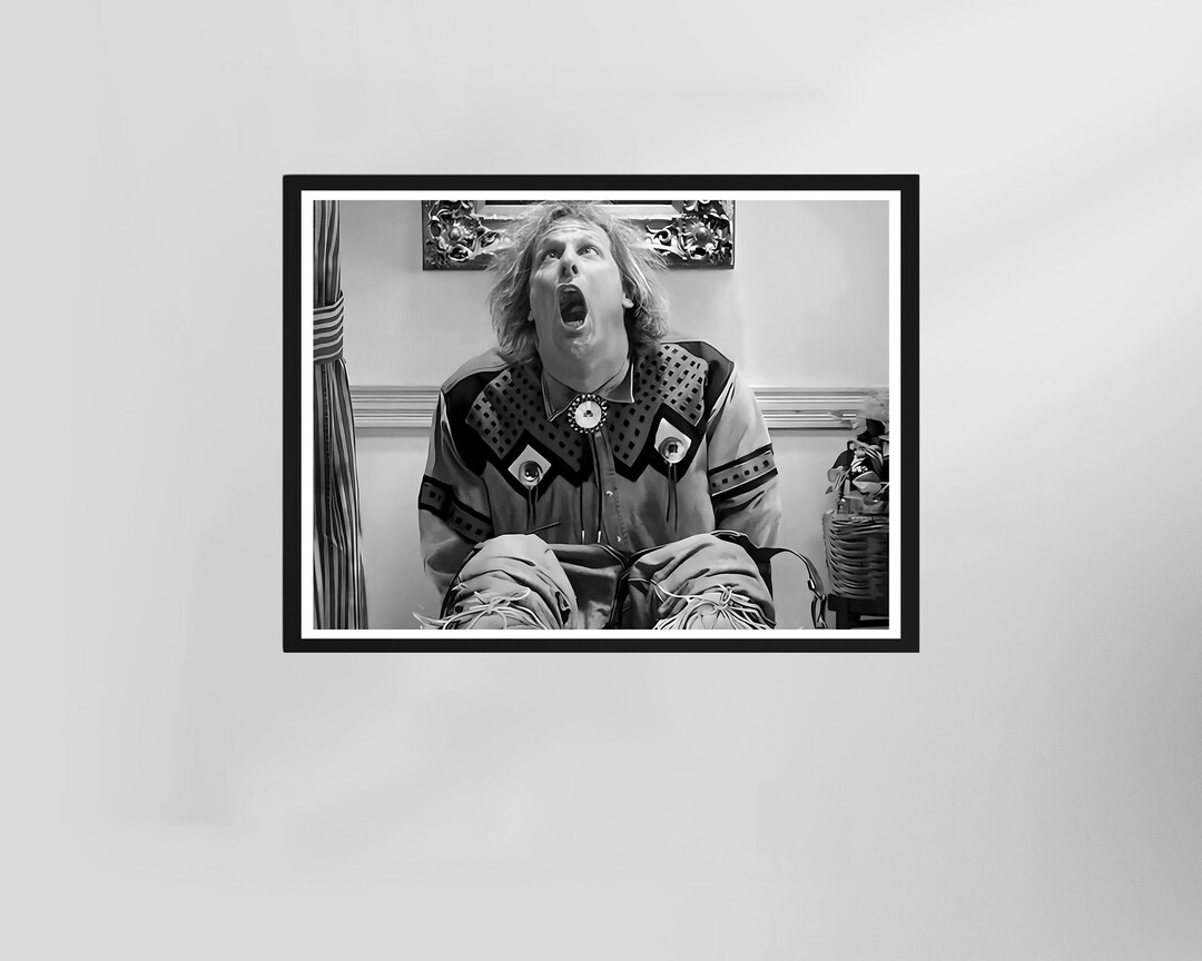 Dumb and Dumber Poster, Harry Dunne Funny Bathroom, Funny Bathroom Wall ...