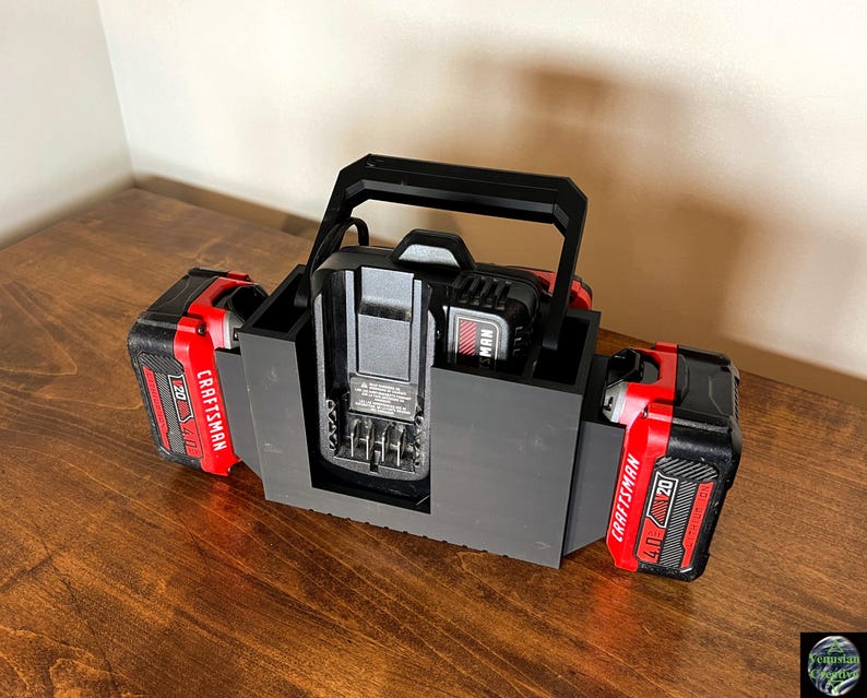 Craftsman Battery Charging Station, Battery Storage for Craftsman Tools ...