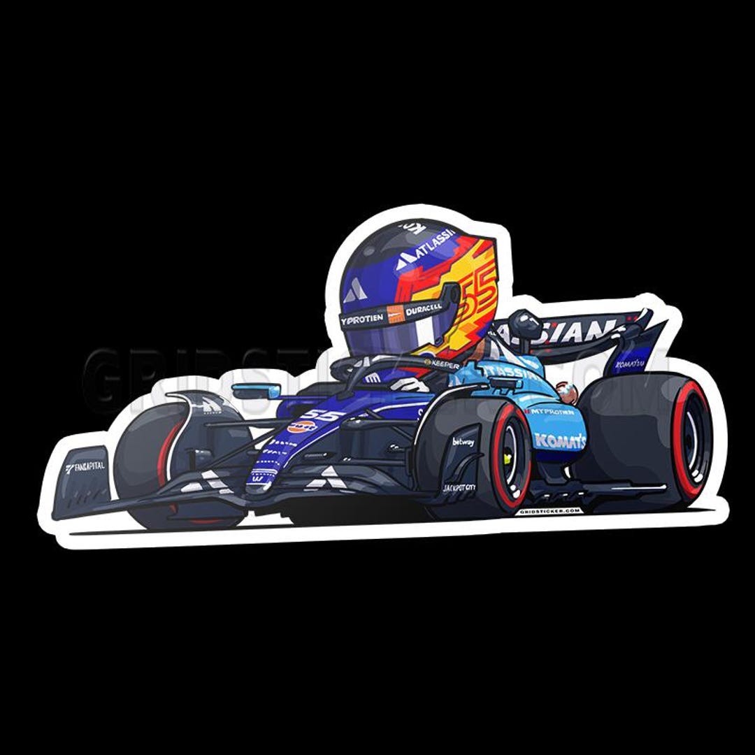 Carlos Sainz 55 Williams Racing 2025 - Etsy