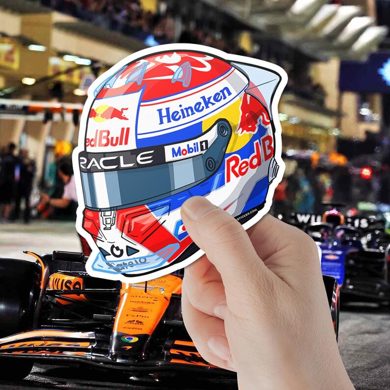 Max Verstappen 1 Red Bull Racing Helmet - Etsy