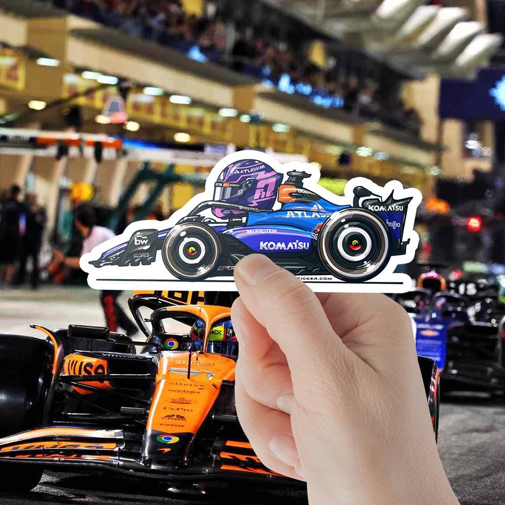 F1 2025 Full Grid Side Profile Bundle - Etsy