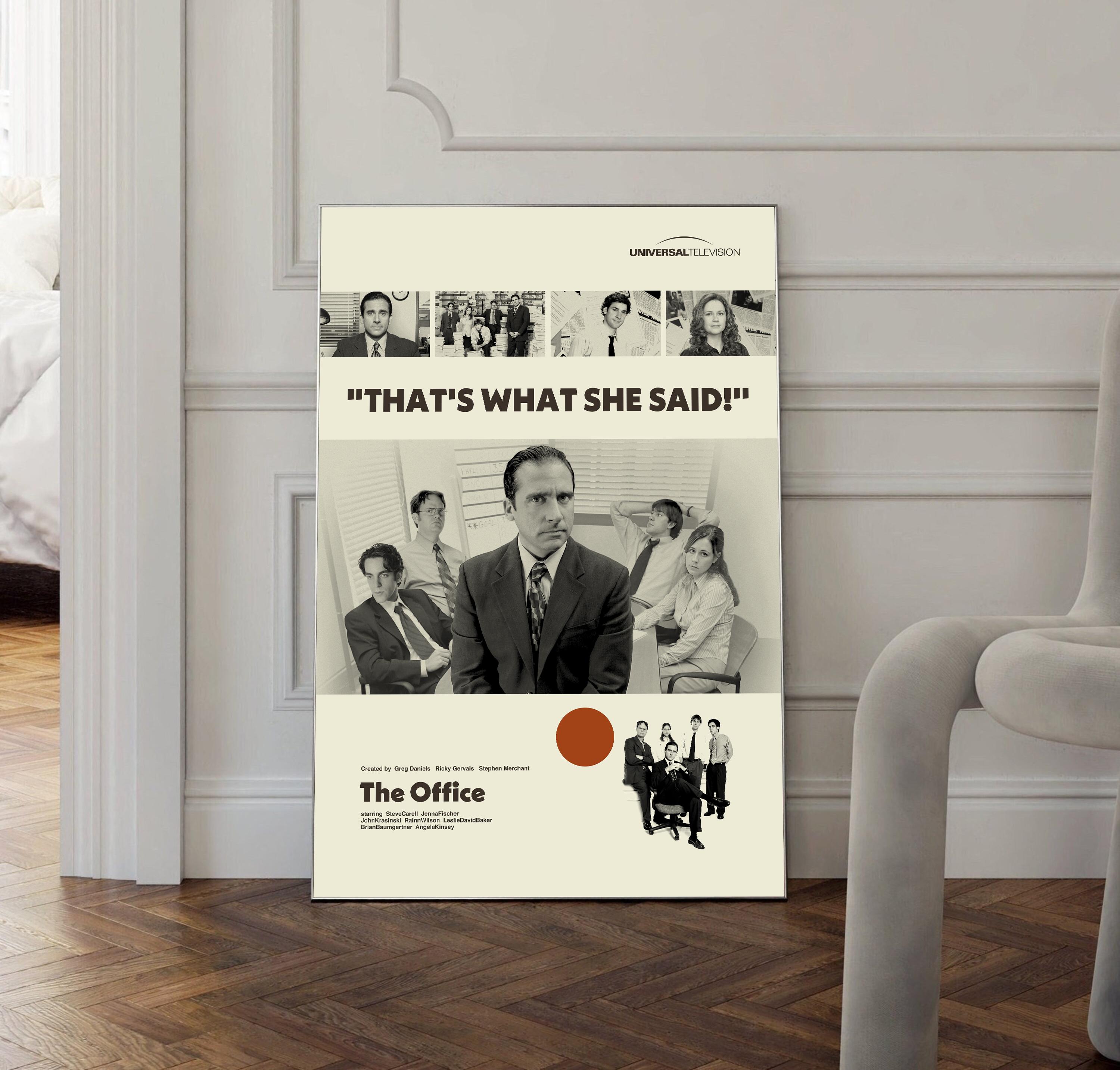 THE OFFICE Poster - Inspired Poster - Mid-century Modern - Art Print ...