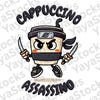 Cappuccino Assassino 3D Printed Figure Brainrot Italian Memes Desk Toy ...