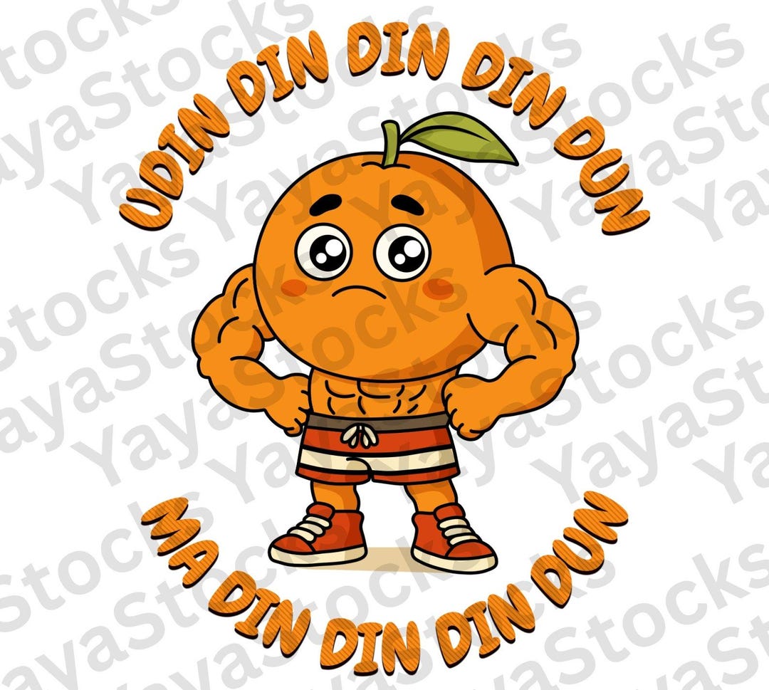 Udin Din Din Dun PNG Funny Italian Meme Shirt PNG | Trendy Internet ...