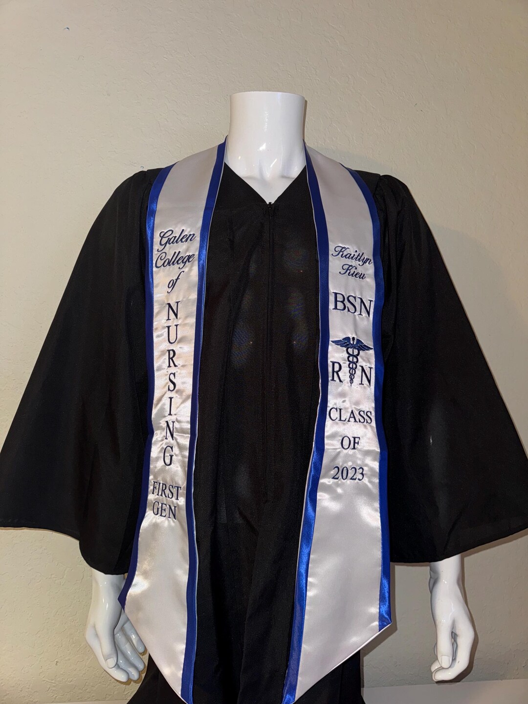 Galen College of Nursing Graduation Stole - Etsy