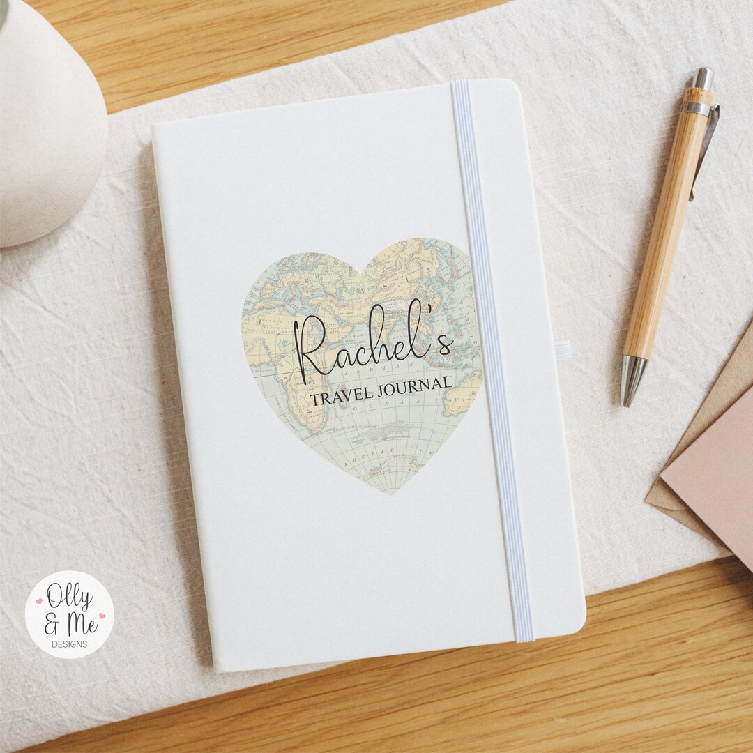 Personalised Travel Journal | Travelling Notebook | Travel Memories ...