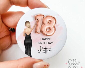 18th Birthday Badge | Etsy UK