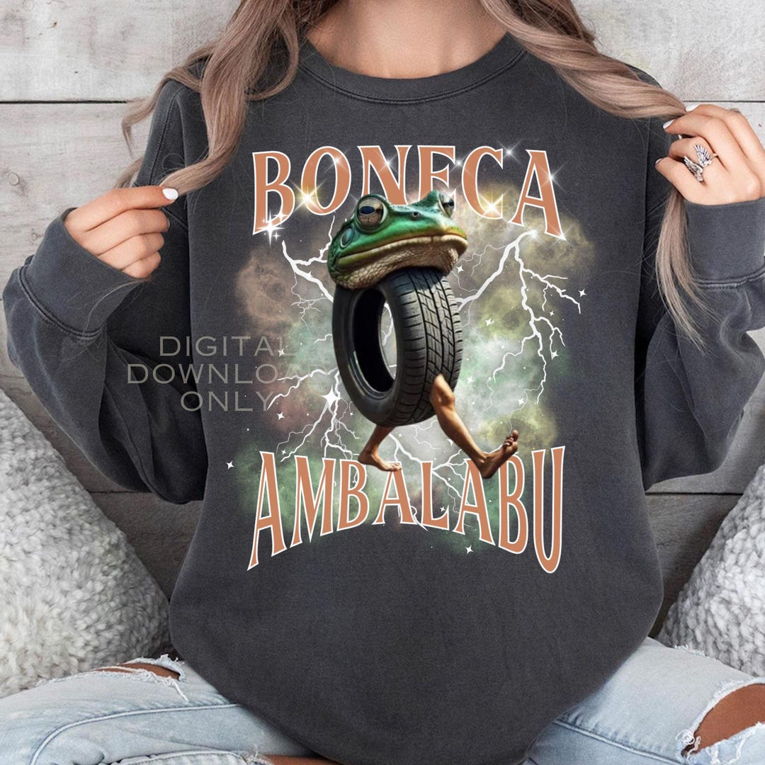 Funny Boneca Ambalabu Png, Brain Rot Svg, Meme Sublimation, Weird Shirt ...