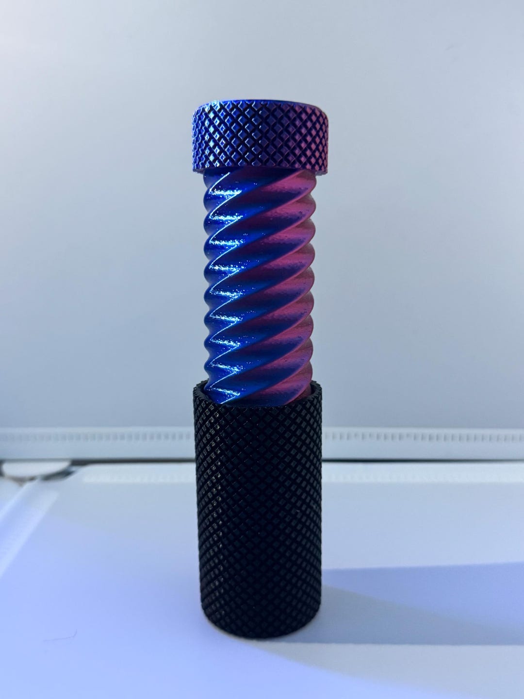 Fidget Cylinder Color Changing Blue to Red - Etsy