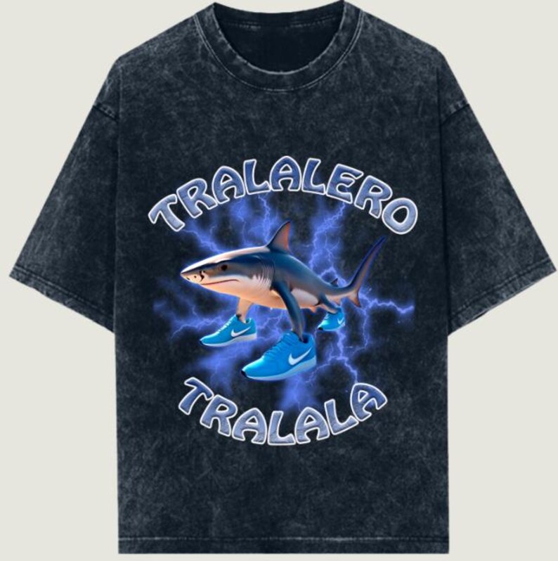 Tralalero Tralala Funny Shark Meme PNG, Shark With Shoes PNG, Dank ...