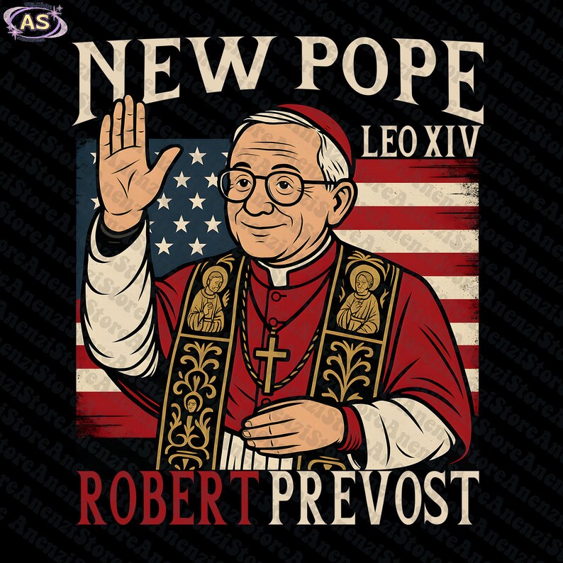 Pope Leo XIV Robert Prevost PNG, New Pope Robert Prevost Png, First ...