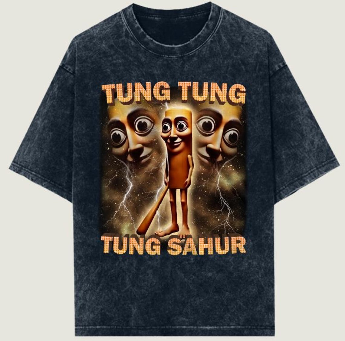 Tung Tung Tung Sahur Funny Baseball Bat Meme PNG, Dank Memes Tshirt ...