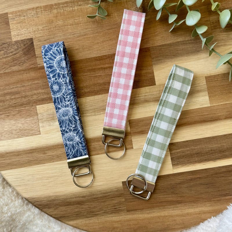 Cute Wristlet for Keys - Etsy