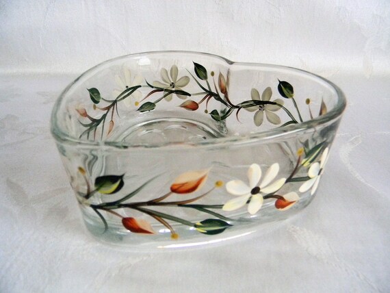 Heart Candy Dish Heart Shaped Dish Candy Dish With Ivory - Etsy Denmark