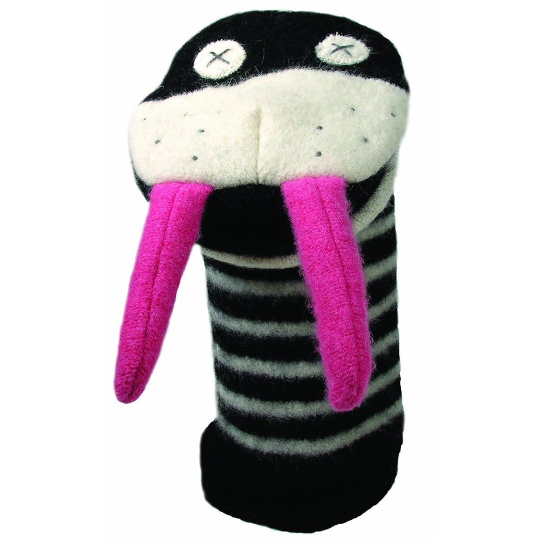 Walrus Hand Puppet, Safe for All Ages (newborn+), Movable Mouth, Eco ...