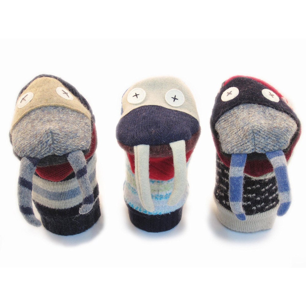 Walrus Hand Puppet, Safe for All Ages (newborn+), Movable Mouth, Eco ...