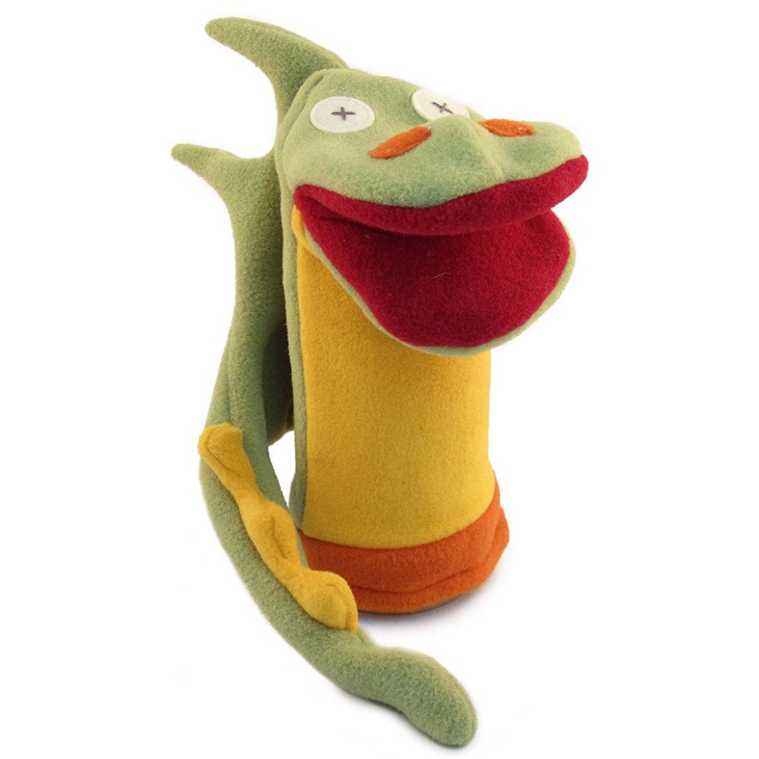 Dragon Hand Puppet, Safe for All Ages (newborn+), Movable Mouth, Eco ...