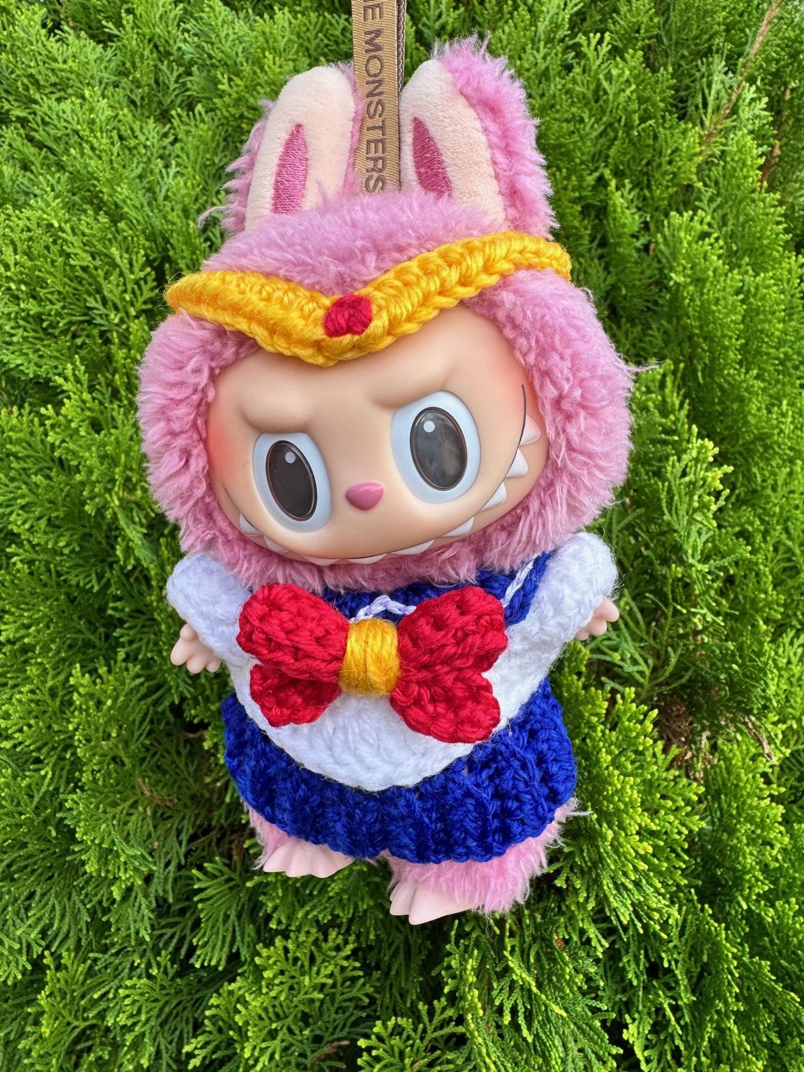 Sailor PDF Crochet Pattern, Digital Pattern, Labubu Clothes, Sailor Uniform Costume, Moon ...