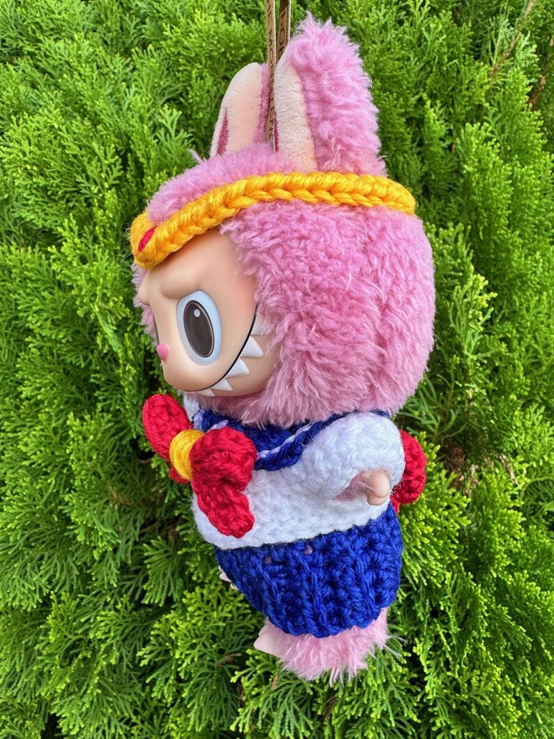 Sailor PDF Crochet Pattern, Digital Pattern, Labubu Clothes, Sailor ...