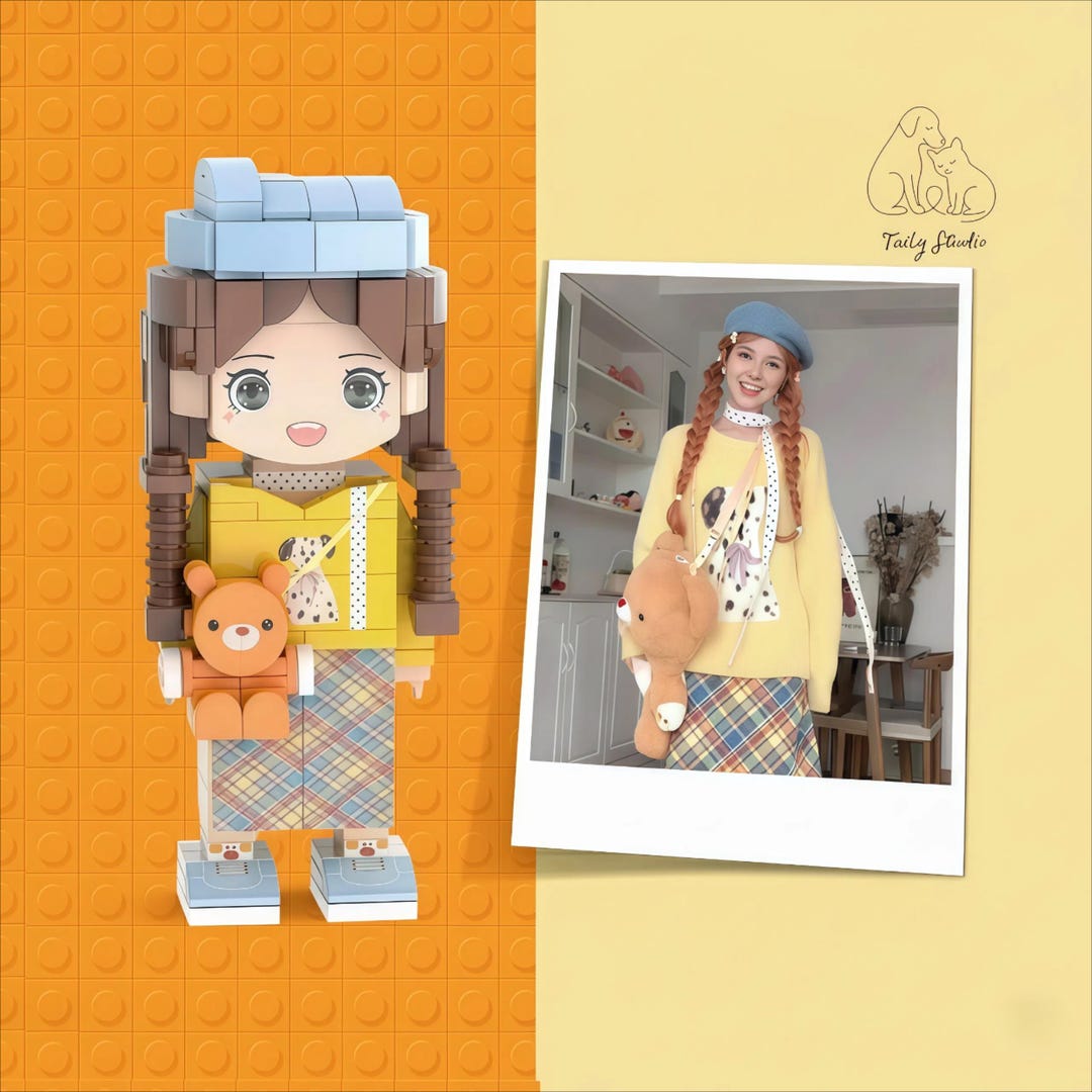 Personalized Brick Figurine ,custom Figure From Your Photo, Unique ...