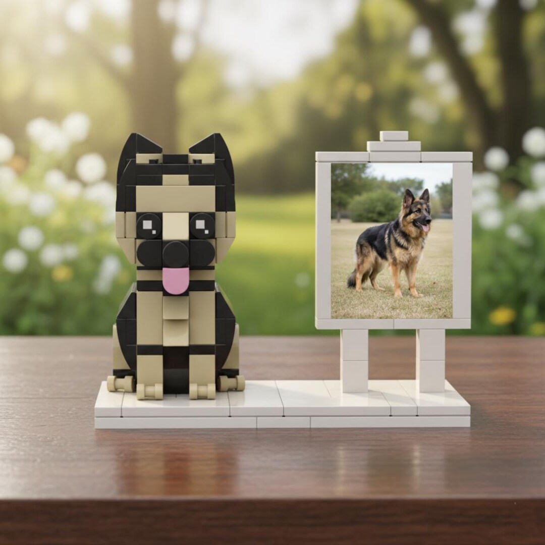 Custom Pet Brick Figurine – Personalized Dog & Cat Memorial Keepsake - Etsy
