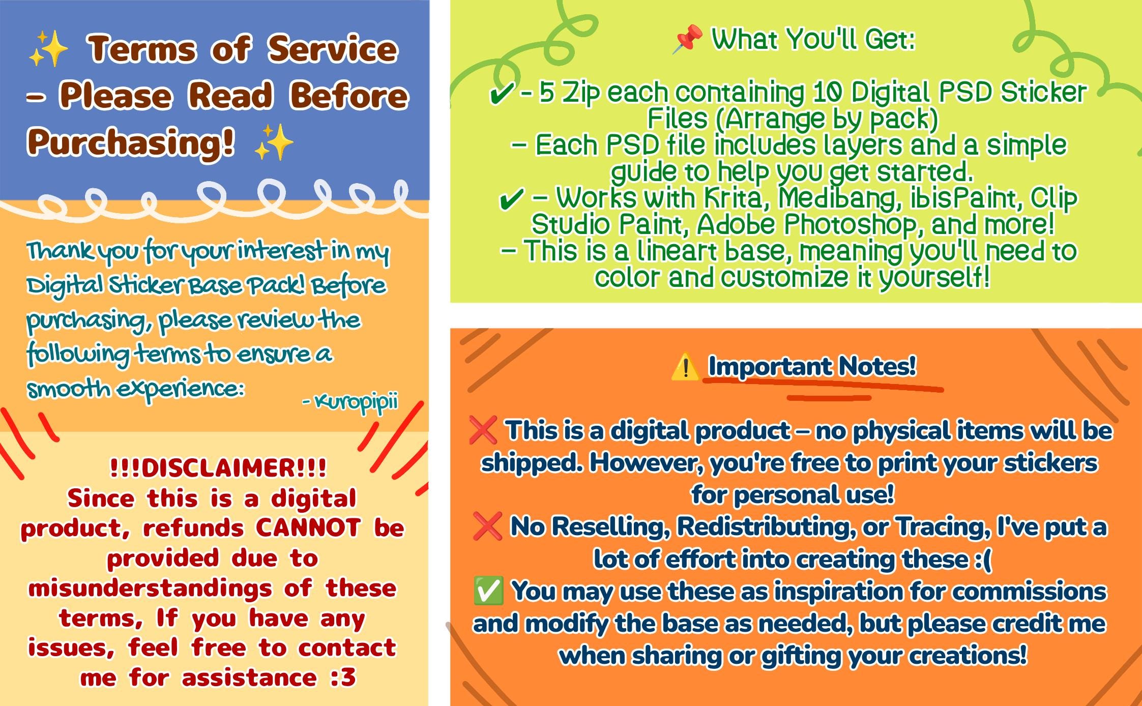 MEGA PACK! Canine Sticker Bases /emotes Sticker Base Pack Wolf Fox Dog ...