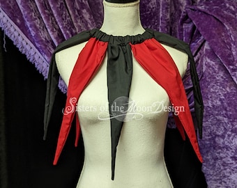 Paint Splatter Pointed Jingle Bell Clown Collar Jester Neck Piece ...